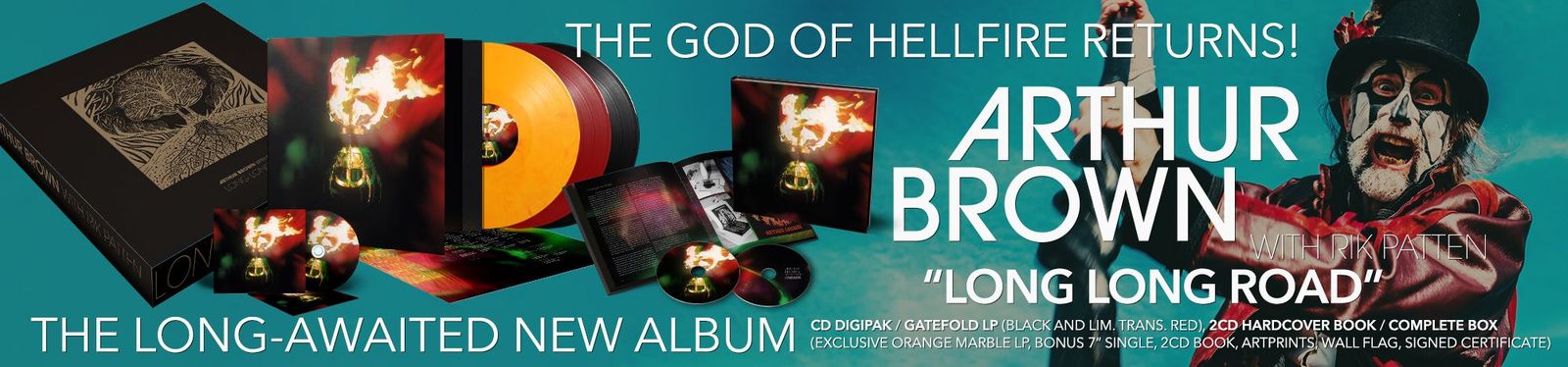 The Real Arthur Brown 🔥 – Arthur Brown - The God Of HellFire